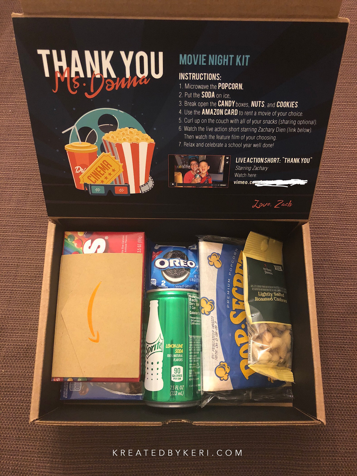 Movie Night Gift Box